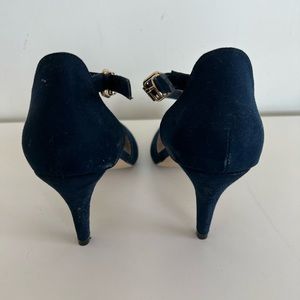 Carvela | Shoes | Carvela Navy Blue Velvet Pumps | Poshmark